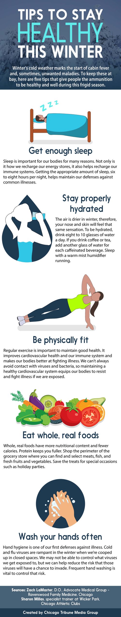 Tips to stay healthy this winter